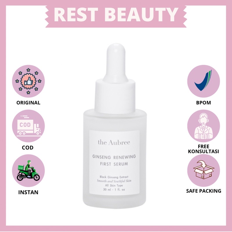Jual THE AUBREE - Ginseng Renewing First Serum 30ml | Shopee Indonesia