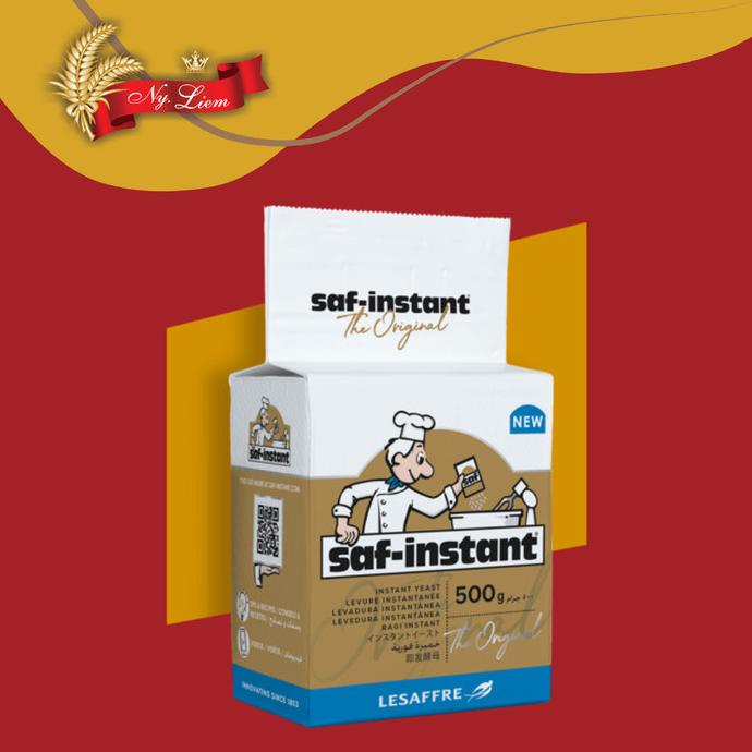 Jual SAF-INSTANT Gold Instant Dry Yeast / Ragi Instan 500 gram | Shopee ...