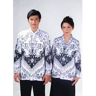 Jual Baju Guru Kemeja Pria PGRI Motif Kusuma Bangsa Ukuran S Sampai 5L | Shopee Indonesia