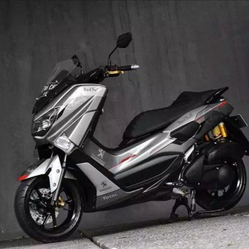 Jual Stiker Decal nmax Fullbody abu grey | Shopee Indonesia