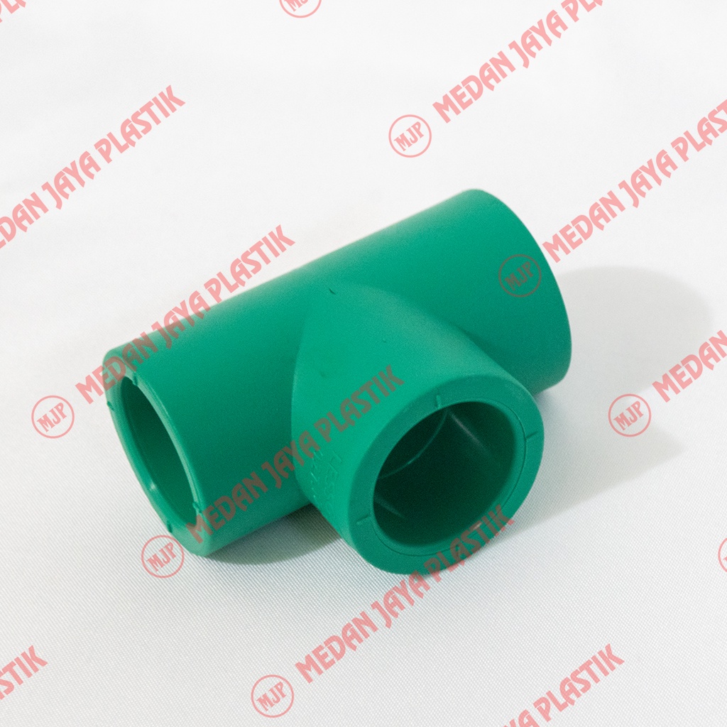 Jual Tee PPR LESSO 20 mm 1/2" inch / Green TEE / Leter T sambungan Pipa | Shopee Indonesia