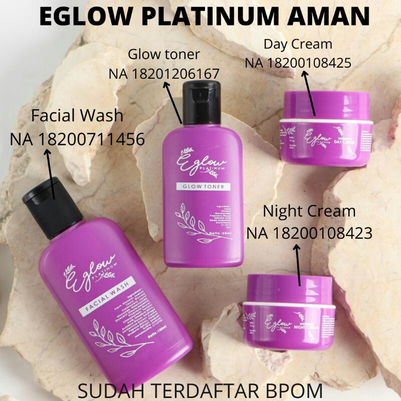 Jual Eglow Platinum Bpom Original | Shopee Indonesia