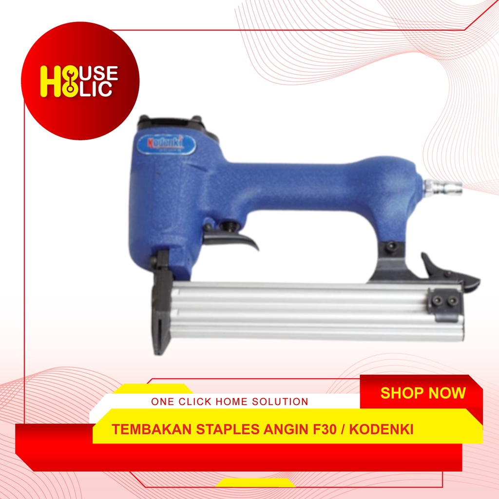 Jual Tembakan Staples Angin Gun Air Nailer F30 Paku Tembak Stapler ...