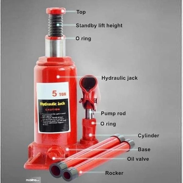 Jual Dongkrak Botol 5T Dongkrak Mobil Hidrolik Hydraulic Jack Universal ...