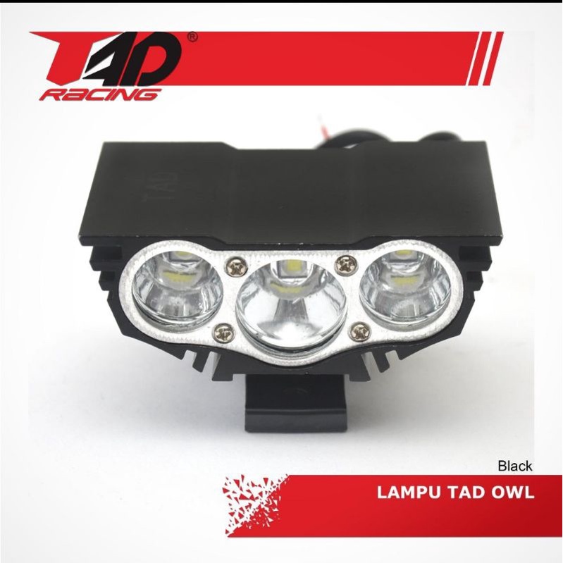 Jual Lampu Tembak LED Motor Super Terang Sorot Owl LED 3 Mata LED ...