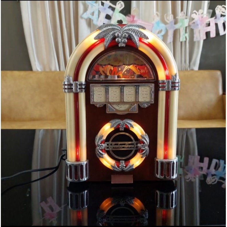 Jual Radio Jukebox Juke box Normal like new ada Dus dan Buku | Shopee Indonesia