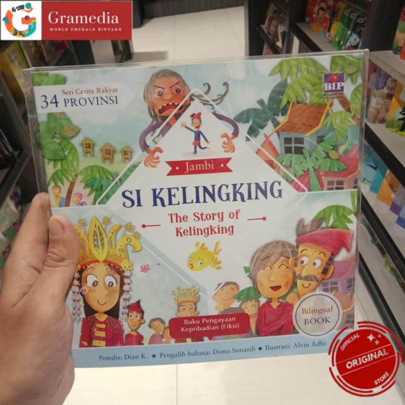 Jual buku seri cerita rakyat 34 provinsi jambi si kelingking | Shopee ...