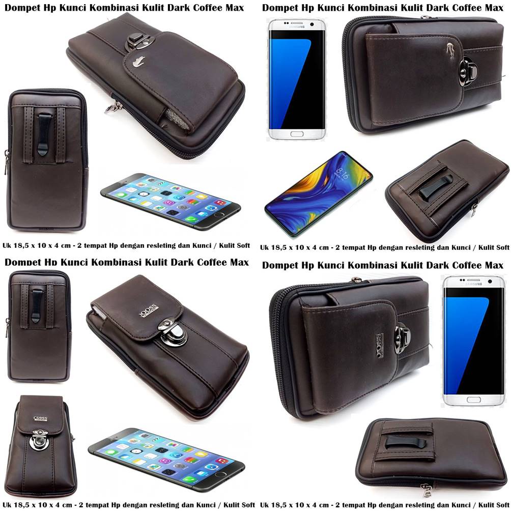 Jual Dompet Pria Hp Combi Flip Line Kulit Kunci | Shopee Indonesia