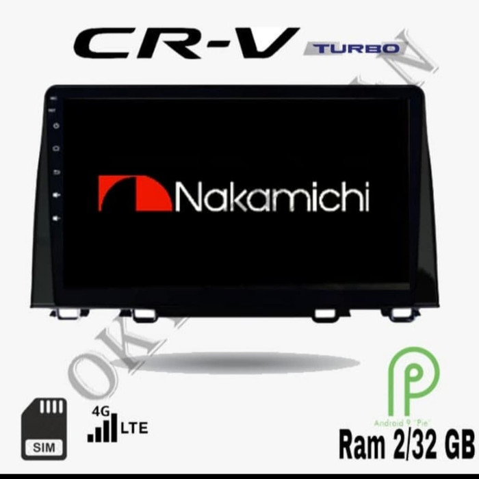 Jual Android 9inch frame OEM mobil plus soket PNP khusus mobil CRV ...