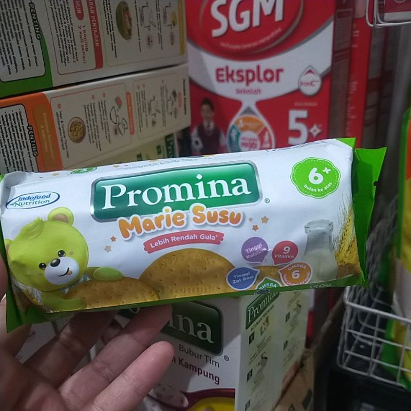 Jual promina Marie susu 150gram | Shopee Indonesia
