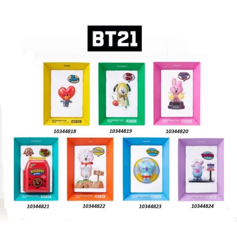 Jual READY BTS BT21 INTERACTIVE TOYS LINE FRIENDS COLLECTION BA BUMP TATA CHIMMY RJ MANG SHOOKY ...