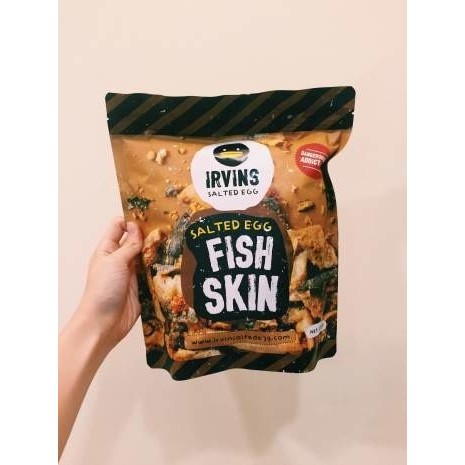 Jual IRVINS Salted Egg Fish Skin 95 Gram (Made in Singapore) | Shopee ...