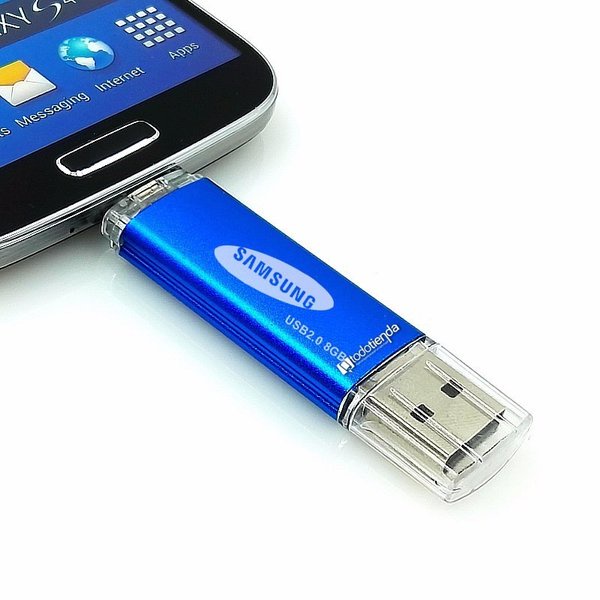 Jual flasdisk 2 in 1 Smsung OTG USB 3.0 128GB /64GB /32GB /16GB /8GB ...