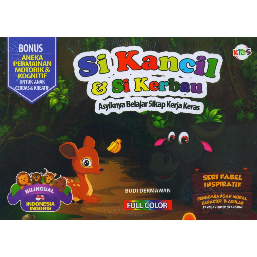 Jual BUKU ANAK Si Kancil dan Si Kerbau Bilingual Full Color | Shopee ...