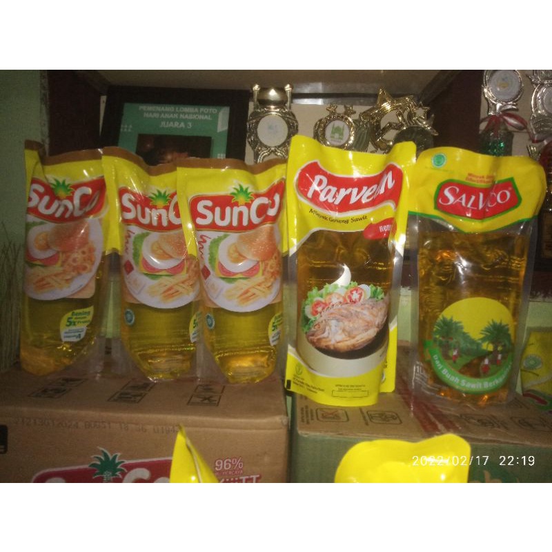 Jual Minyak goreng Sunco M&M minyak makan murah salvaco gula kemasan ...