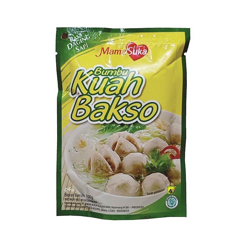 Jual Mamasuka Bumbu Kuah Baso - POUCH 100g | Shopee Indonesia