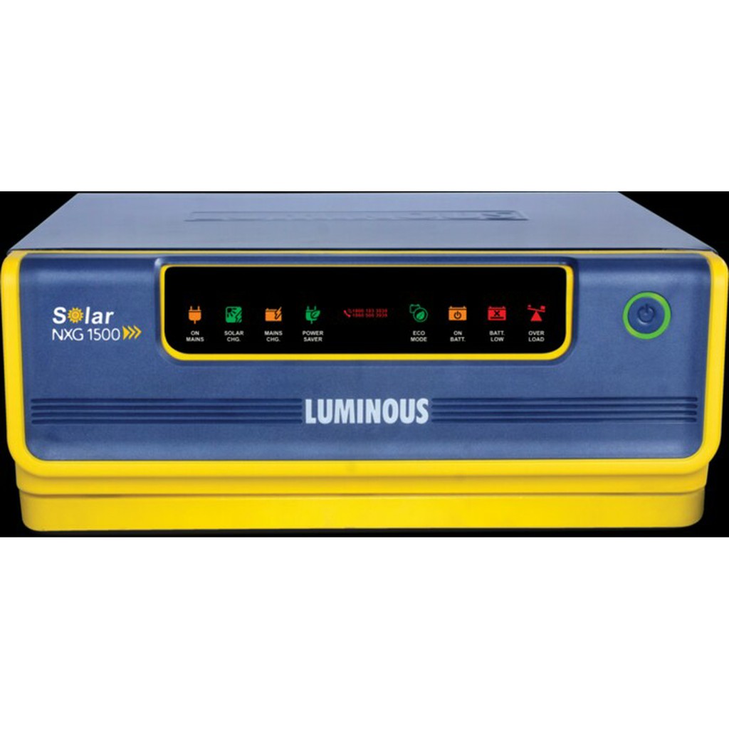Jual Inverter panel Surya Hybrid PURE SINE WAVE Luminous 1500VA NXG ...