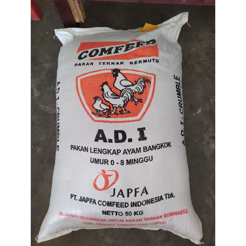 Jual AD I JAPFA COMFEED. PAKAN LENGKAP AYAM BANGKOK UMUR 0 - 8 MINGGU ...