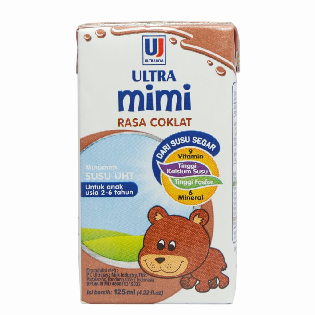 Jual Ultra Milk Mimi Chocolate 125 Ml | Shopee Indonesia