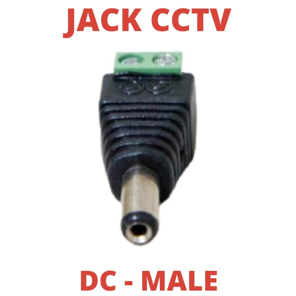 Jual JACK DC CCTV MALE BAUT SAMBUNGAN KAMERA POWER JANTAN COLOKAN ...