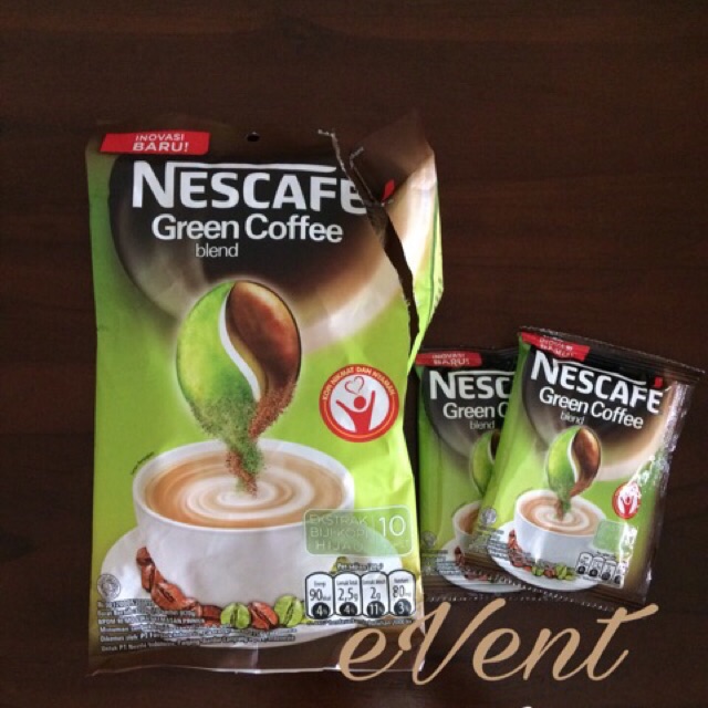 Jual Nescafe Green Coffee Blend / Nescafe Kopi Hijau | Shopee Indonesia