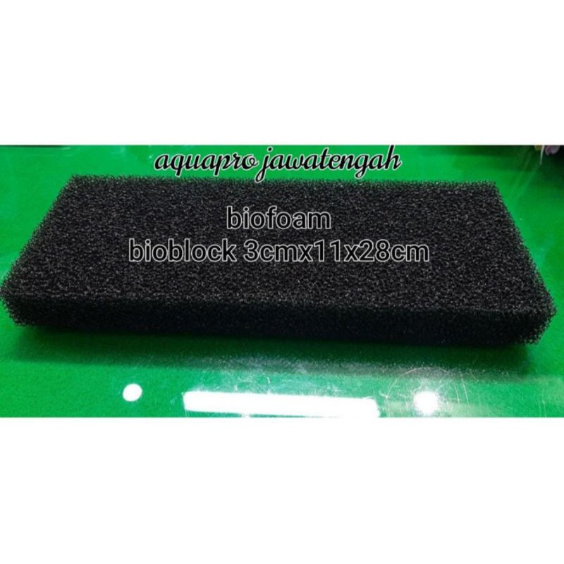 Jual Biofoam Mini Biofil Filter 11 × 28 × 3cm (Tebal 3cm) | Shopee ...