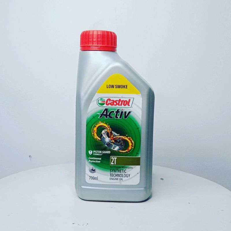 Jual OLI CASTROL ACTIV 2T (OLI SAMPING) low stroke 700 ml 0.7 Liter oli ...
