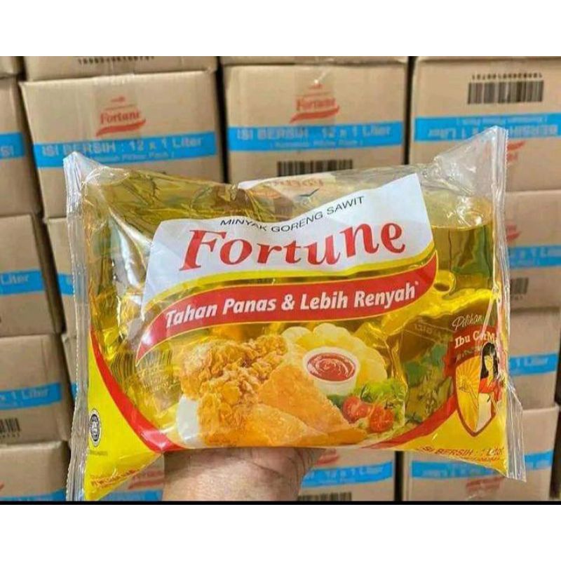 Jual Minyak goreng fortune 1L fortun bantal | Shopee Indonesia