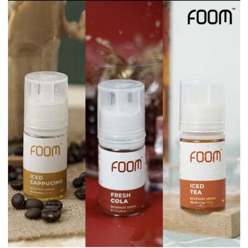 Jual GET IT NOW! FOOM BEVERAGE SERIES SALT NIC LIQUID 30MG 30 ML ...