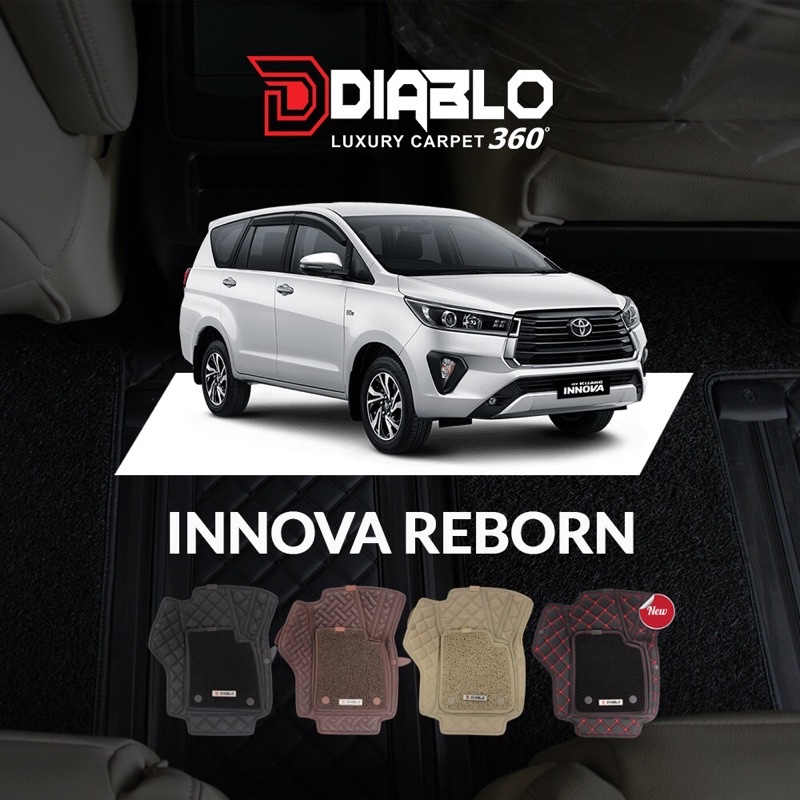 Jual KARPET MOBIL INNOVA REBORN | DIABLO 360 KARPET DASAR | Shopee ...