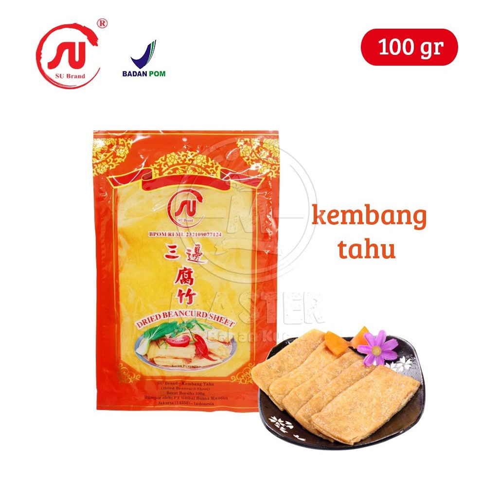 Jual Kembang tahu / Kulit Tahu Soft / Dried Bean Curd Sheet [1 pcs ...