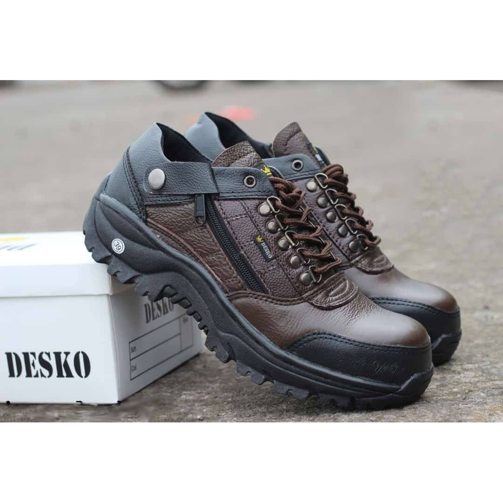Jual SEPATU BOOTS SEFTY TINGGI DESKO JAGUAR HIGTH BUAT PROYEK KERJA ...