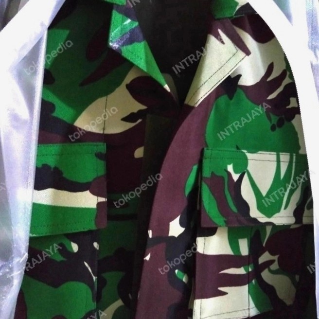 Jual TERMURAH- baju seragam loreng pdl TNI AD TNI AL TNI AU - K ...