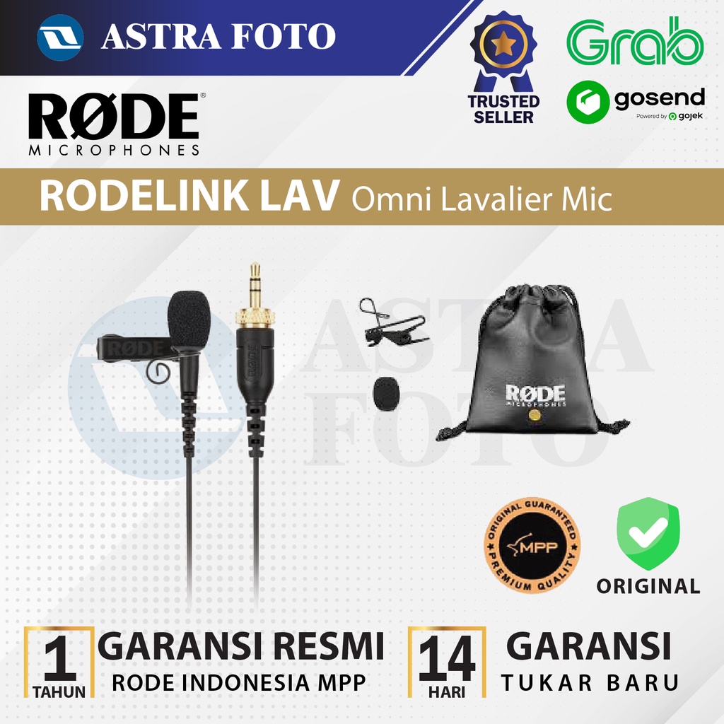 Jual RODE RODELINK LAV Omni Lavalier Mic for RODE Link Systems - Original | Shopee Indonesia