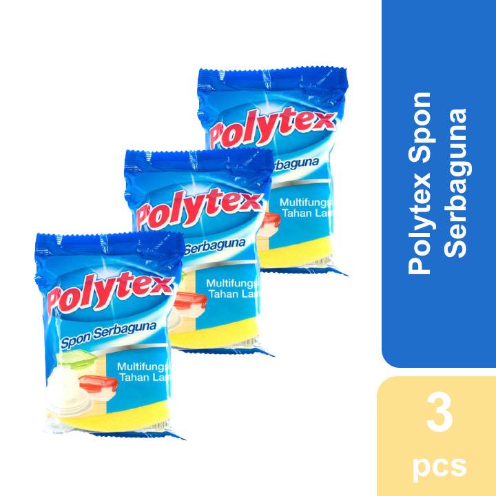 Jual Polytex Spon Serbaguna x3 Pcs | Shopee Indonesia