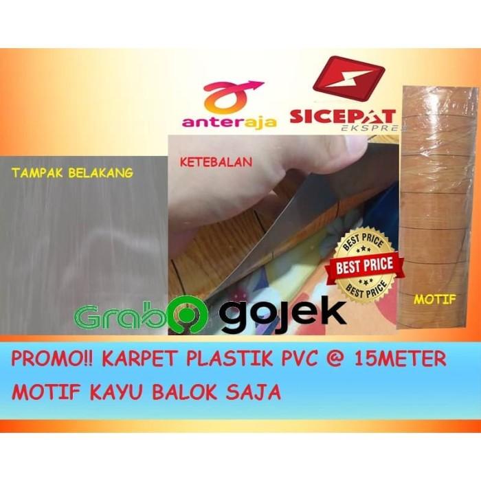 Jual Karpet Plastik Pvc | Promoo | Khusus Motif Kayu Balok (Lihat ...