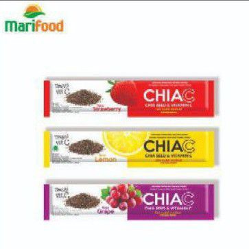Jual ChiaC | Minuman Serbuk Chia Seed & Vit C | Infuse Water |Isi 5 ...