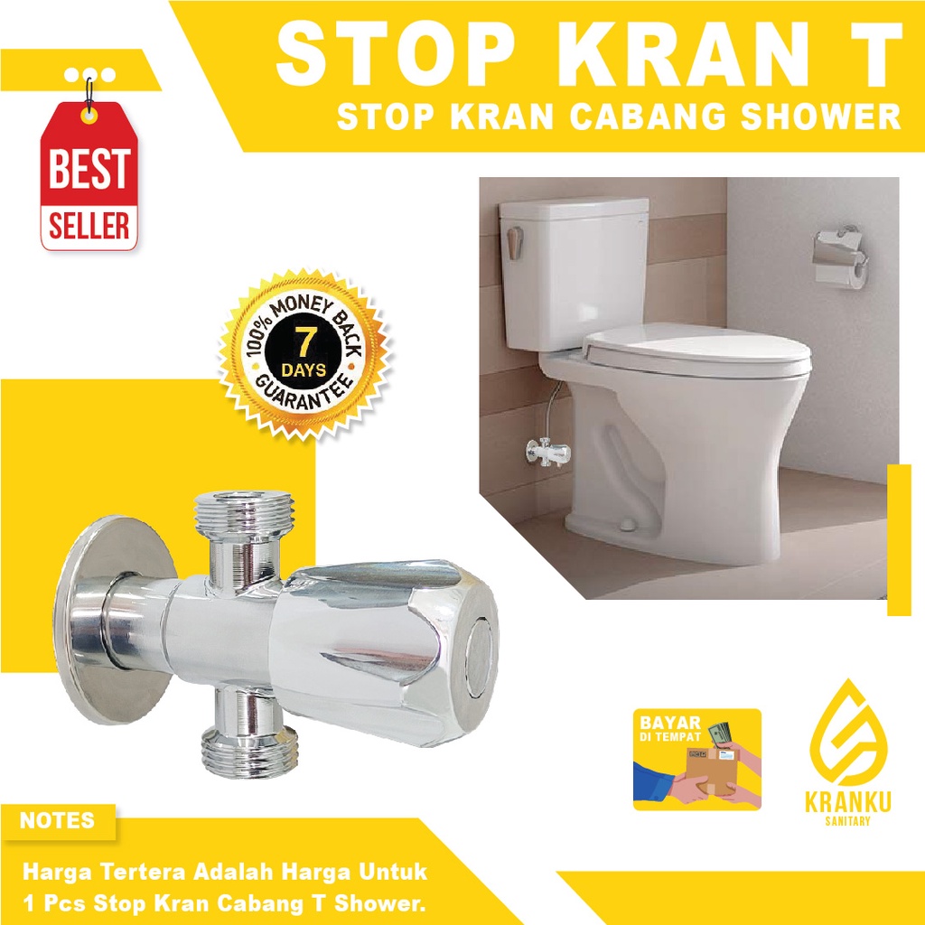 Jual stop kran wc cabang Stop Kran Closet stop keran closet Stop Kran T ...