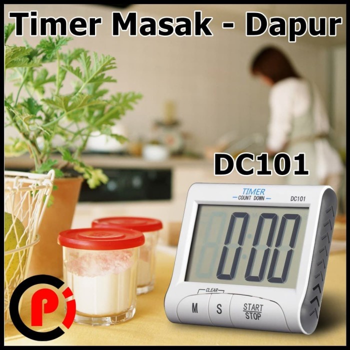 Jual Timer Masak Dapur LCD Digital Count Down Type DC101 | Shopee Indonesia