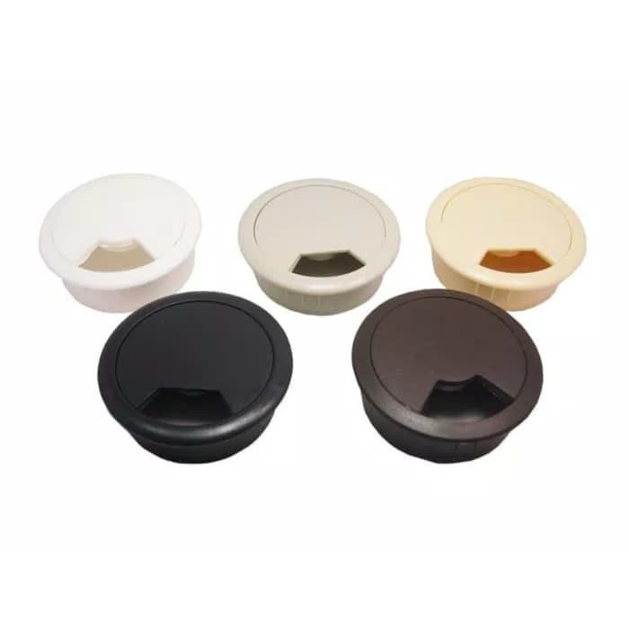 Jual Tutup Lubang Kabel Bulat Plastik Buka Tutup Lubang Saluran Kabel ...