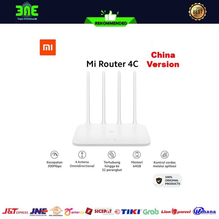 Jual Xiaomi Router 4C 2.4Gh 300Mbps Wifi Extender Repeater Amplifier Penguat Sinyal | Shopee ...
