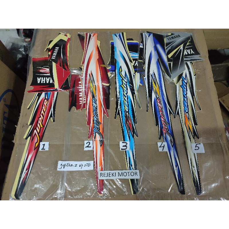 Jual STRIPING BODY SET JUPITER Z 2007 STD | Shopee Indonesia