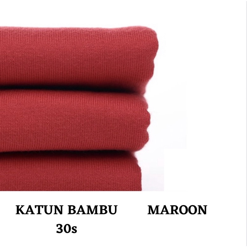 Jual Katun Bambu Murah (HABISIN STOCK)/ Cotton Bamboo Ecer per 1kg ...