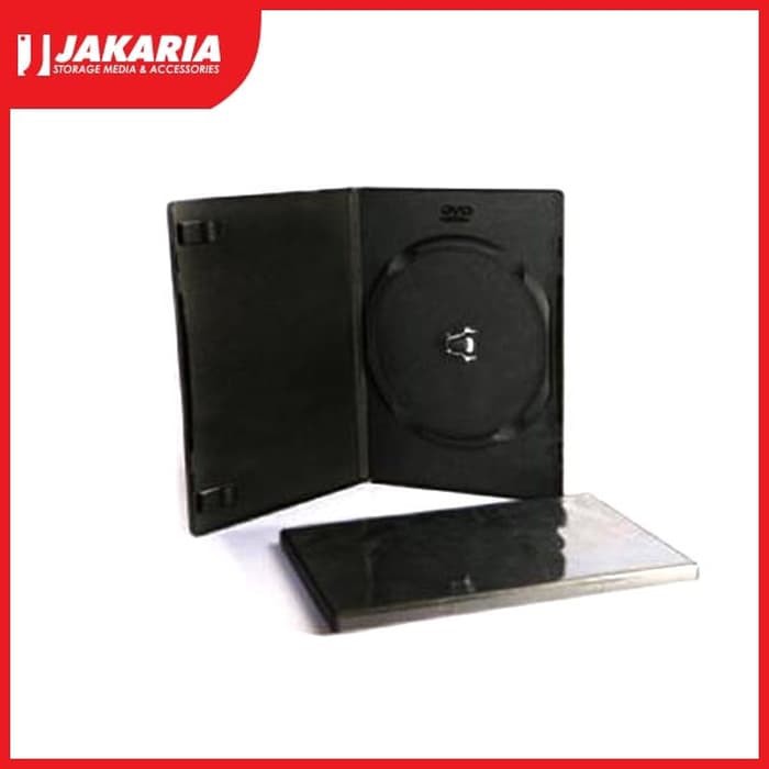 Jual Casing DVD Slim Hitam 9mm Single GT Pro | Shopee Indonesia