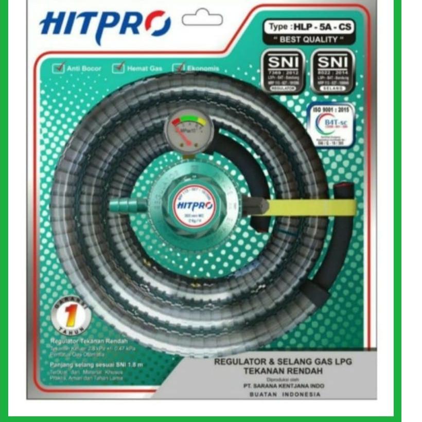 Jual P3M7 Regulator Selang Gas HITPRO HLP-5A-CS/ Paket Selang Regulator ...