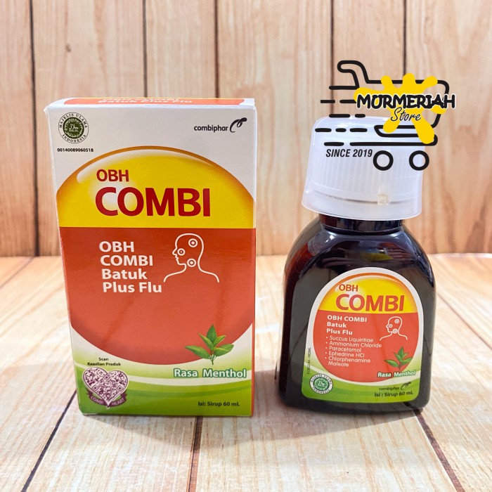 Jual OBH COMBI BATUK PLUS FLU 60 ml-Obat Batuk, Demam & Flu | Shopee ...