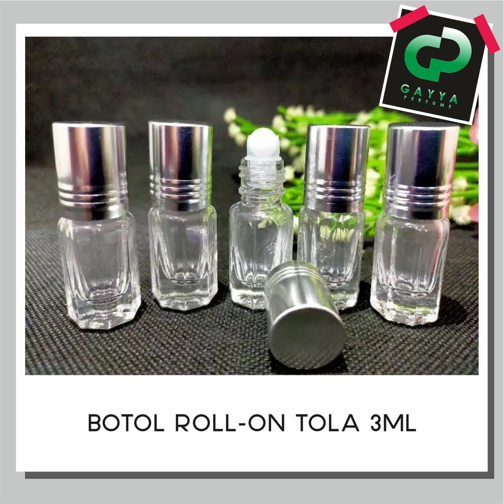 Jual BOTOL ROLL ON - TOLA 3ML | 1 lusin | Shopee Indonesia