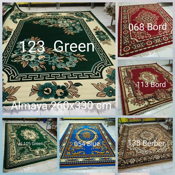 Jual Karpet Permadani Almaya Mega Jumbo 260x330 | Shopee Indonesia
