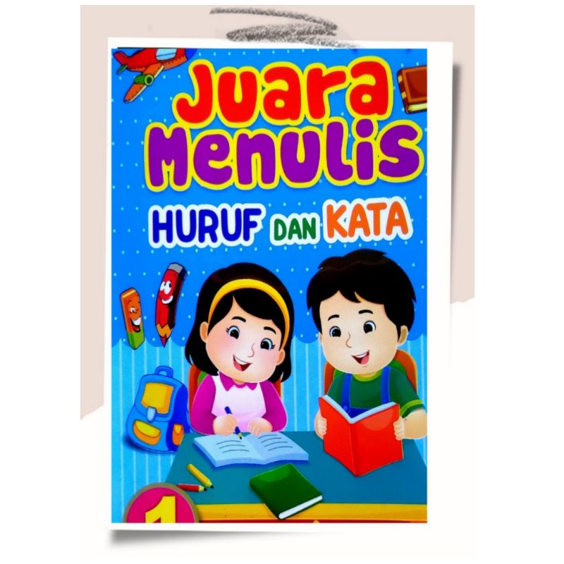 Jual Menulis Huruf Paud TK Juara | Shopee Indonesia