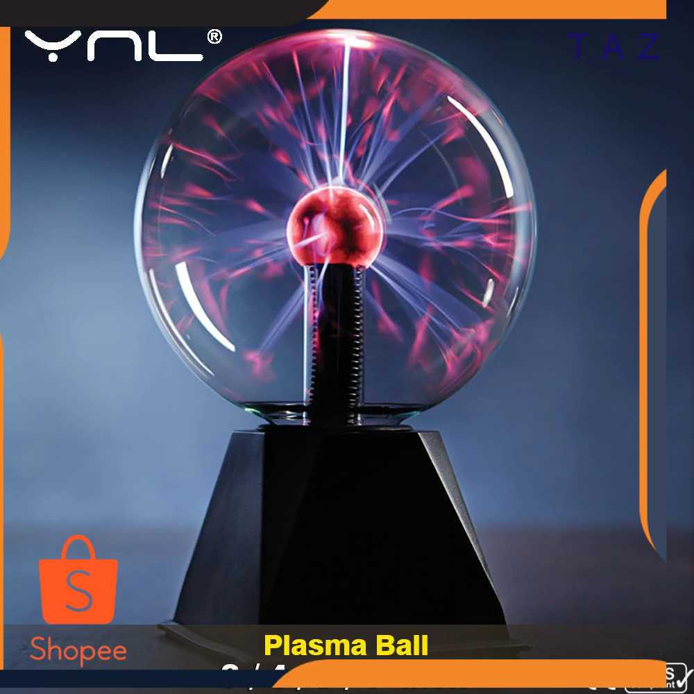 Jual Lampu Bola Kristal Plasma Light Sphere 6 Inch - ZC212 | Shopee ...